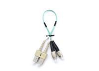 China Duplex 0M3 LC-FC Fiber Optic Patch Cord Optical Cable LSZH FTTH Patch Cord for sale