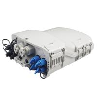 China 8 Core Waterproof Fiber Optic Distribution Box With Mini SC Adapter / Optitap Adapter for sale