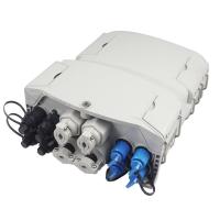 China 8 Core Waterproof Fiber Optic Distribution Box With Mini SC Adapter / Optitap Adapter for sale