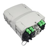 China White 16 Ports Fiber Optic Termination Box With Waterproof Adapter for sale