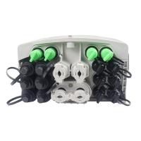 China White 16 Ports Fiber Optic Termination Box With Waterproof Adapter for sale