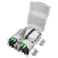 China White 16 Ports Fiber Optic Termination Box With Waterproof Adapter for sale