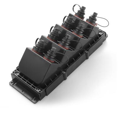China 9 Ports Fiber Optic Distribution Box SC Connector For Data Transmission for sale