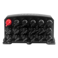 China 18 Ports Pre-Connected Fiber Optic Distribution Box With Waterproof Adapter for sale