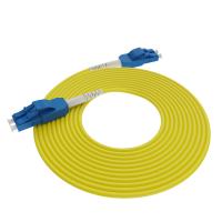 China Round Duplex Optical Fiber Patch Cord LC UPC Uniboot SM G657.A1 9/125 for sale