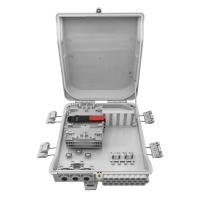 China Connection and Management 72 Ports Optical Fiber Distribution Box with ABS PC Material for sale
