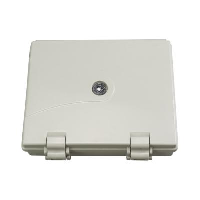 China IP55 SC Fiber Optic Distribution Box For Wall Mounting Compatible With Cables White/Grey/Black for sale