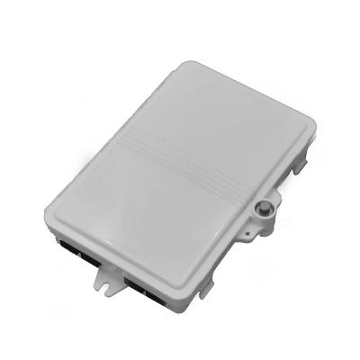 China IP55 White Grey Black ABS PC Fiber Optic Distribution Box For Wall Mounted Pole Installation for sale