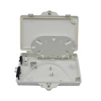 China IP55 White Grey Black ABS PC Fiber Optic Distribution Box For Wall Mounted Pole Installation for sale