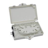 China IP55 White Grey Black ABS PC Fiber Optic Distribution Box For Wall Mounted Pole Installation for sale