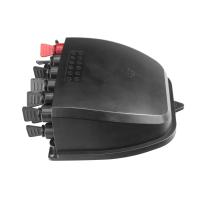 China Pre-Connected 12-core Fiber Optic Distribution Box Red/Green/Black With Mini SC Adapter for sale
