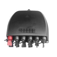 China Pre-Connected 12-core Fiber Optic Distribution Box Red/Green/Black With Mini SC Adapter for sale