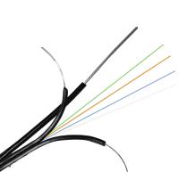 China LSZH Sheath Fig 8 Tight Buffer 1-12 Cores FTTH Drop Cable Outdoor Self supporting Bow type for sale