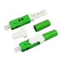 China Fiber Optic Fast Connector SC/APC Singlemode Fiber Optic PrePolished Connector Embedded for CATV Network for sale