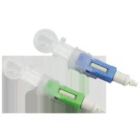 China Fast Connector SC/APC Single mode Fiber Optic PrePolished Connector for 0.25mm Bare Fiber or 0.9mm Pigtail for sale