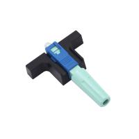 China FTTH Aircraft Spiral fiber optic quick connector Assembly SC UPC APC for sale