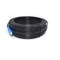 China Indoor GJXFH Fig -8 Fiber Optic Drop Cable LSZH Jacket Simple Structure for sale