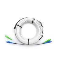 China Indoor GJXFH Fig -8 Fiber Optic Drop Cable LSZH Jacket Simple Structure for sale
