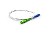 China 1 2 4 Core G657A1 FTTH GJXH Fiber Optic Drop Cable SM MM Indoor FRP Messenger for sale