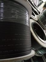 China Outdoor FRP / KFRP Fiber Optic Drop Cable , FTTH Drop Cable Black Jacket for sale