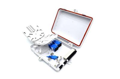 China SC / LC FTTH Fiber Optic Distribution Box Suitable For 1*4 & 1*8 PLC Splitter for sale