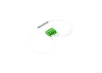 China Outdoor 8 Cores Gray Fiber Optic Distribution Box With 1*8 PLC Splitter for sale