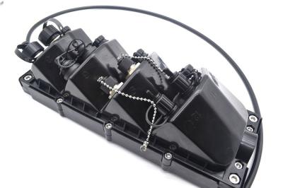 China Wall Mounting Fiber Optic Distribution Box IP67 6 Ports 4F Hub LSZH Material for sale