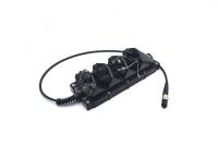 China Wall Mounting Fiber Optic Distribution Box IP67 6 Ports 4F Hub LSZH Material for sale