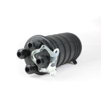 China Vertical Dome Fiber Optic Joint Closure FTTh Waterproof 24-144 Core Plastic Material for sale