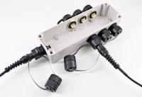 China ODVA MPO Fiber Optic Distribution Box Outdoor Waterproof ABS / Metal Material for sale