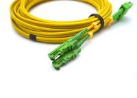 China E2000 APC To SC APC Duplex Fiber Optic Cable OS2 Single Mode 2.0mm Bend Insensitive for sale