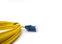 China PVC 3.0mm Fiber Optic Patch Cord LC UPC To LC UPC Uniboot Duplex OS2 Single Mode for sale