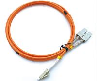 China LC UPC To SC UPC Multimode Fiber Optic Cable Duplex 3.0mm LSZH OM2 850/1300nm Wavelength for sale