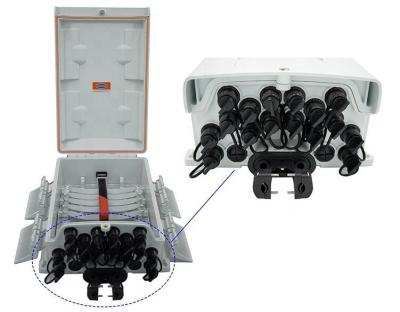 China Ftth Outdoor 16 Core Fiber Optic Termination Box Pre - Connected IP 65 FDB for sale