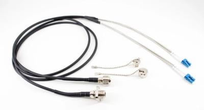 China CPRI Cable Fiber Optic Patch Cord FTTA Outdoor SM/MM Armoured LC-LC Optical Jumper for sale