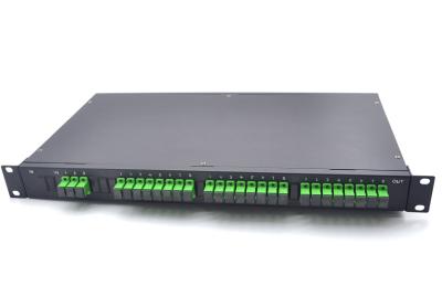 China 3 In 24 Out SC/APC Panel Fiber Optic PLC Splitter Distribution Box Metal Material for sale