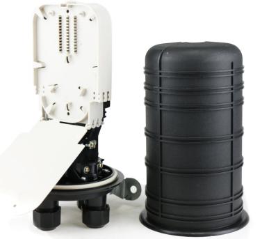 China 2 Ports Dome Fiber Optic Joint Box Mechanical Sealing Waterproof Outdoor Splice Kit for sale