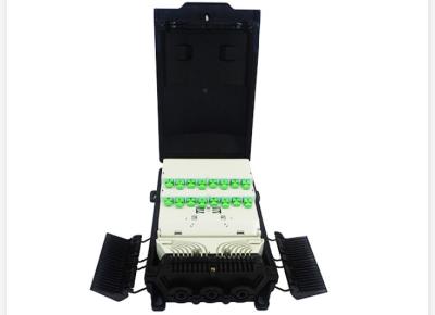 China Ftth SC APC 16 Cores Optical Termination Box PP Material Good Mechanical Strength for sale