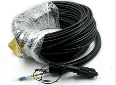 China Multimode Fiber Optic Patch Cables DLC/PC DLC/PC Outdoor Protected Branch Jumper for sale