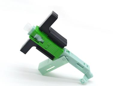 China Spiral Types SC/APC Fiber Optic Fast Connector Quick Assembly Single Mode for sale