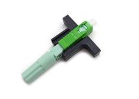 China Spiral Types SC/APC Fiber Optic Fast Connector Quick Assembly Single Mode for sale