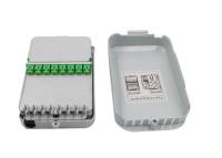 China Fttx Indoor Fiber Optic Distribution Box Wall Mounting 16 Ports Two Layers for sale