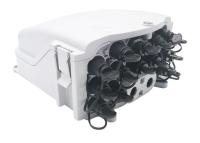 China 16 Port Ftta Nap Outdoor Fiber Termination Box IP65 With Waterproof Connectors for sale