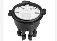 China PP Material Fiber Optic Splice Closure Waterproof IP68 Dome Type 2 In 8 Wall Mounted for sale