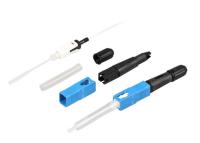 China Hot Melt FTTH SC/APC SC/UPC Quick Assembly Connector for sale