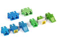 China Zirconia Sleeve Simplex MU MTRJ MPO Optical Fiber Adapter for sale