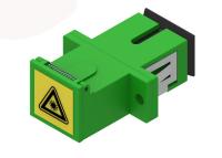 China Zirconia Sleeve Simplex MU MTRJ MPO Optical Fiber Adapter for sale