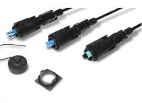 China Tactical Fiber 12 24 Cores SM OM3 OM4 ODVA MPO Patch Cord for sale