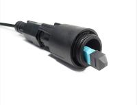 China Tactical Fiber 12 24 Cores SM OM3 OM4 ODVA MPO Patch Cord for sale