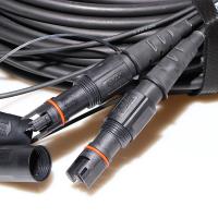China Tactical Fiber 12 24 Cores SM OM3 OM4 ODVA MPO Patch Cord for sale